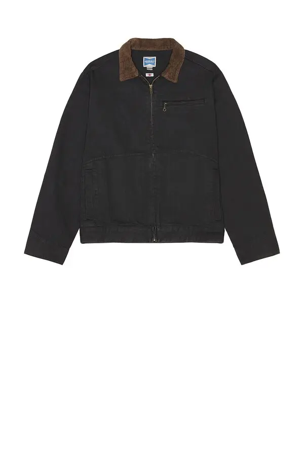 Gramicci Japanese Denim Trucker In Black