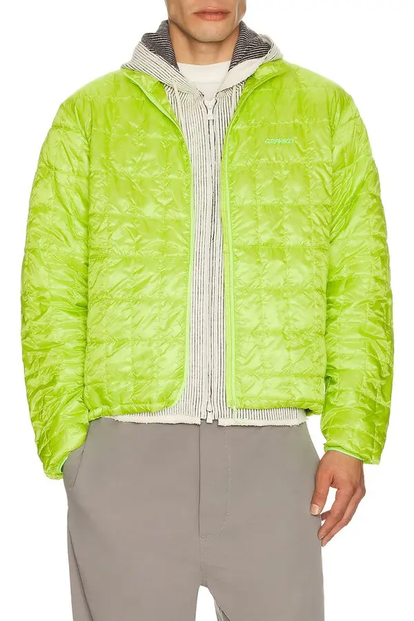 Gramicci G-zero Primaloft Jacket In Green - Lime