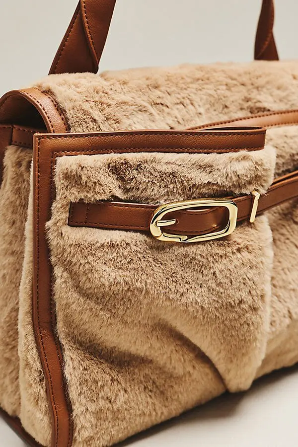 Dolce Vita Faux Fur Borgo Tote Bag