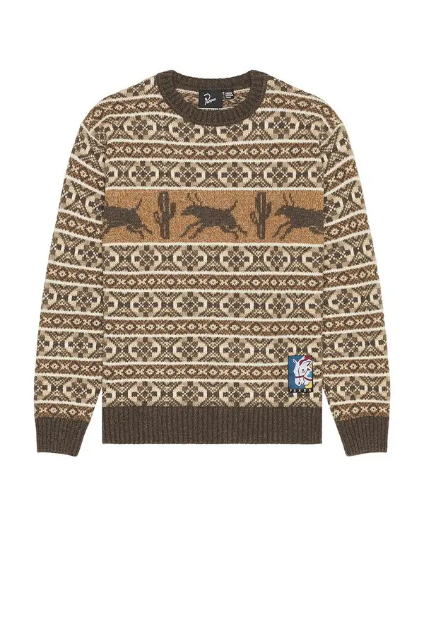 PARRA Cactus Bull Knitted Pullover