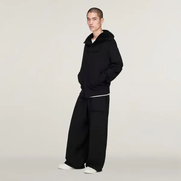 Adidas Y-3 French Terry Ninja Hoodie - Black