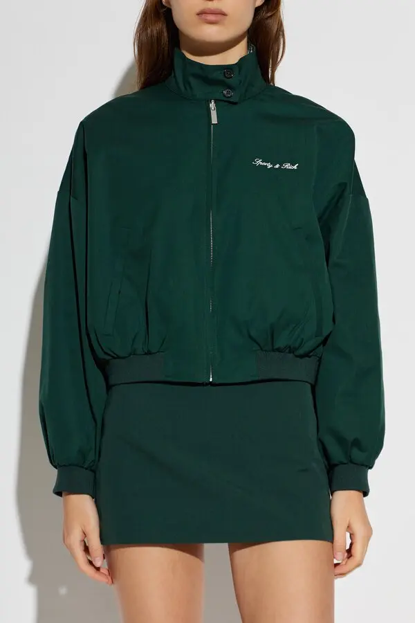 Sporty & Rich Signature Logo Brighton’ Jacket