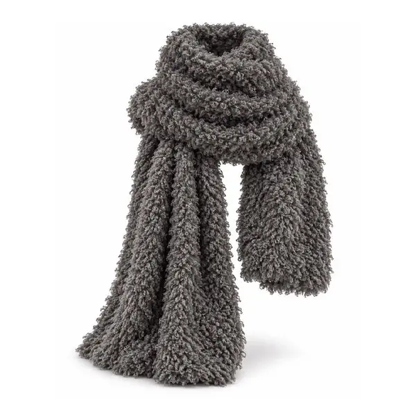 JULIA ALLERT Curly-textured Long Scarf