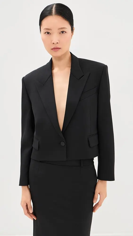 Attico Cropped Blazer