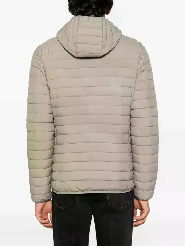PIQUADRO Hooded Quilted Jacket