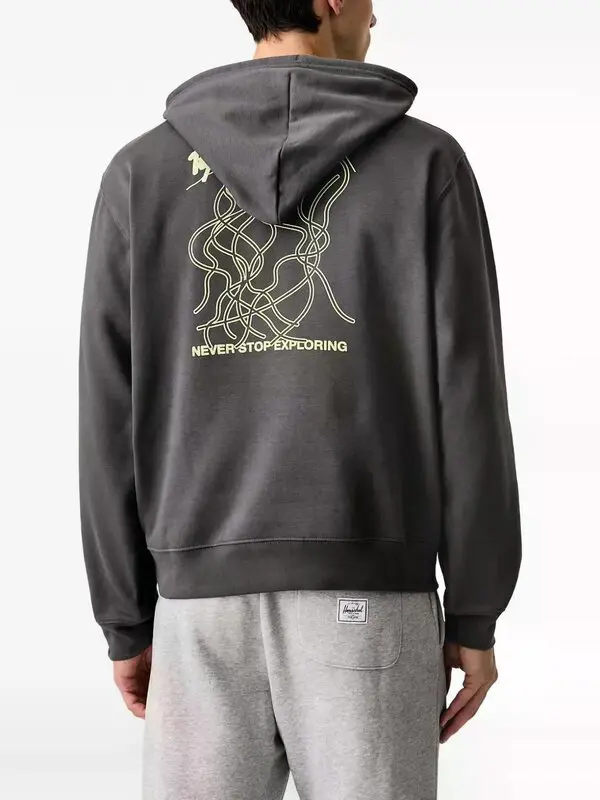 The North Face Graphic-print Drawstring Hoodie
