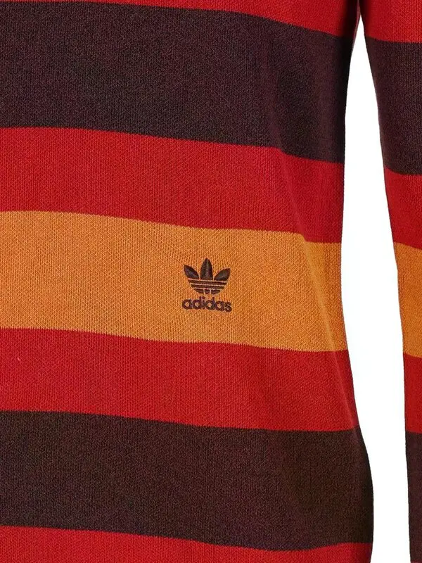 Adidas X Wales Bonner Striped-knit Sweater