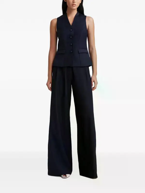 Anna Quan Reid Button-up Tailored Top