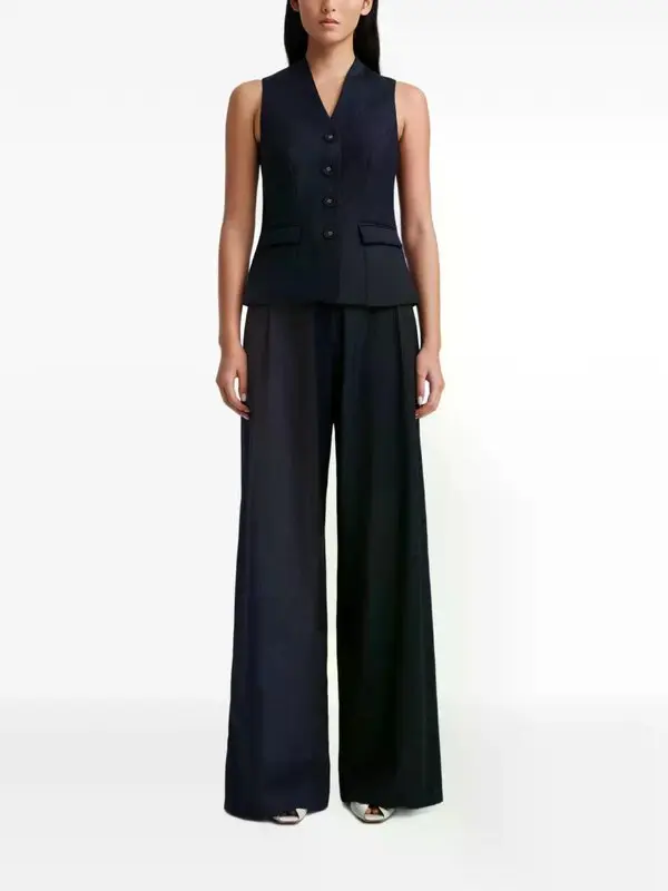 Anna Quan Reid Button-up Tailored Top