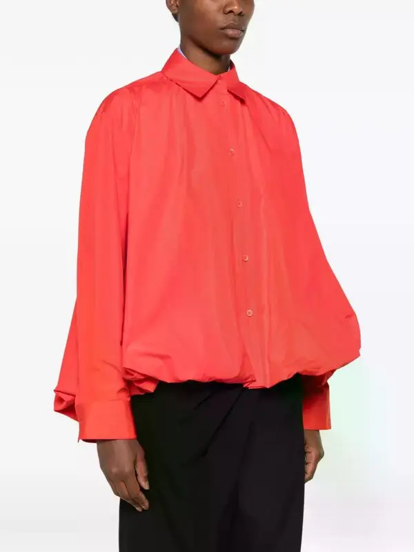 Loewe Bubble-hem Long-sleeve Shirt