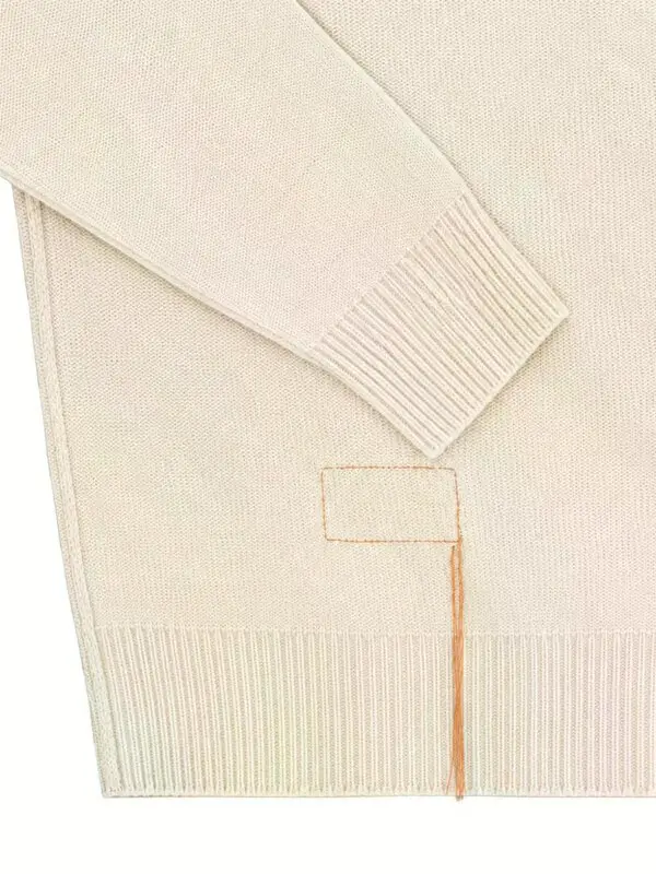FORTELA Harvard Raglan-sleeve Sweater - Neutrals