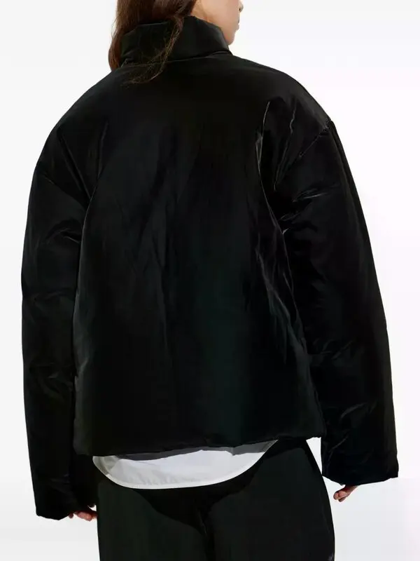 Alexander Wang Puffer Jacket With A Stand-up Collar