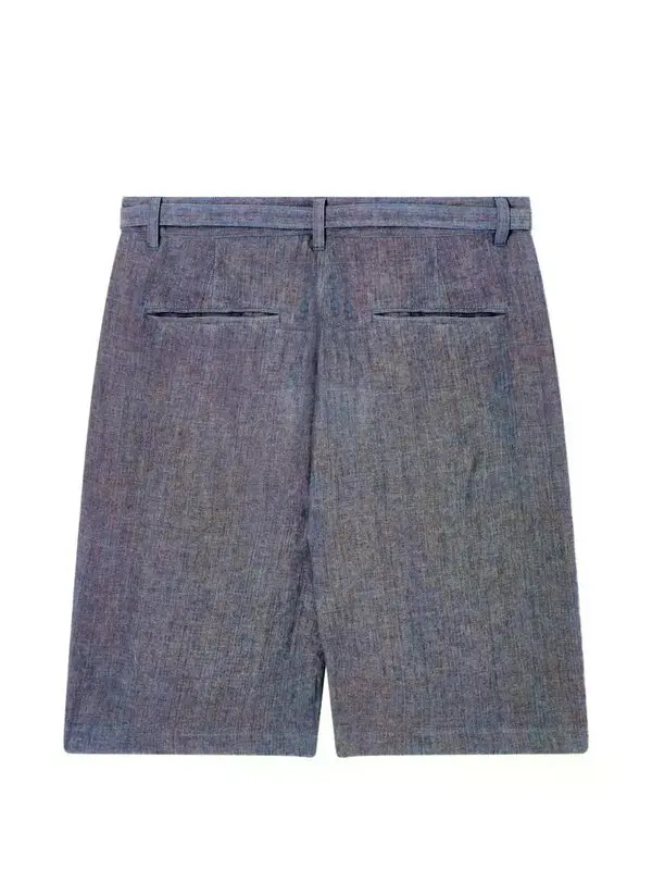 Giorgio Armani Belted Pleated Shorts