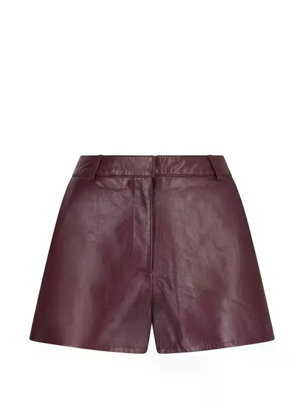 Retrofete Naya Leather Shorts