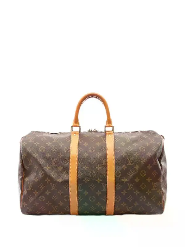 LOUIS VUITTON 1999 Keepall Boston Monogram Bag