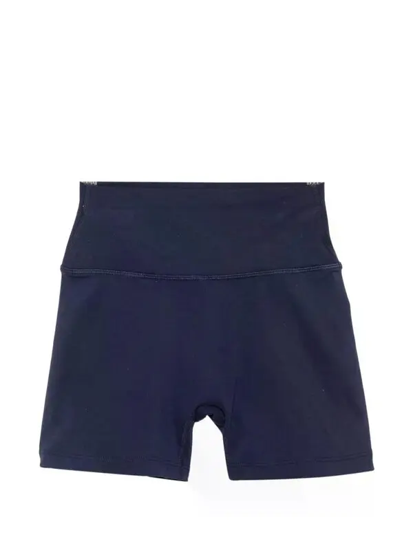 Sporty & Rich Logo-print Shorts - Blue