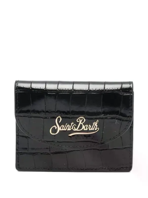MC2 SAINT BARTH Croc-effect Leather Wallet