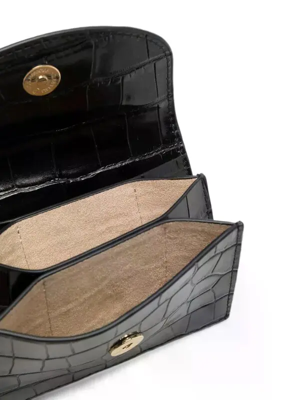 MC2 SAINT BARTH Croc-effect Leather Wallet