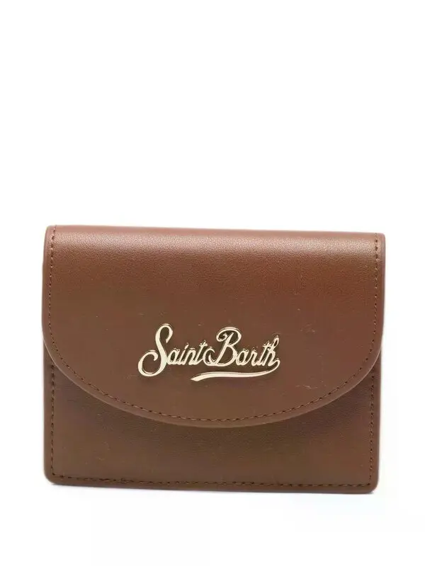 MC2 SAINT BARTH Logo-plaque Wallet - Brown