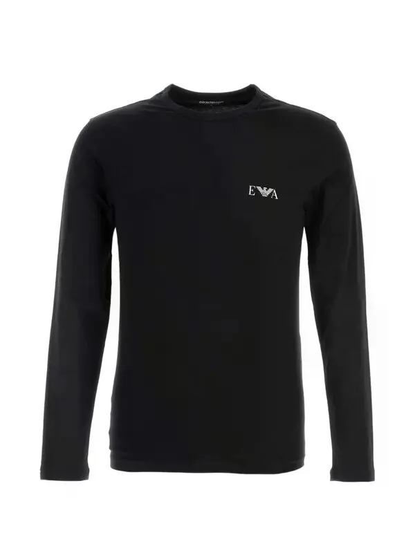 Emporio Armani Logo-print Long-sleeve T-shirt