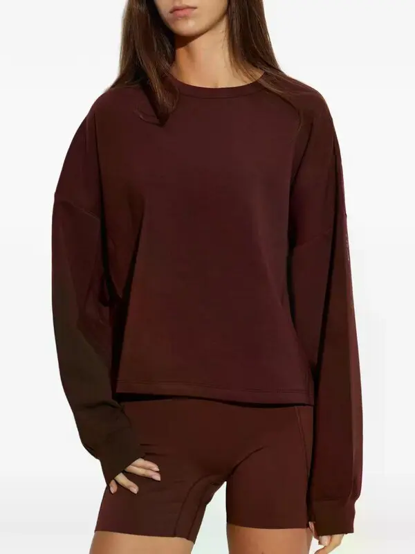 Nike 24.7 Impossiblysoft Dri-fit Oversized Crew-neck Top