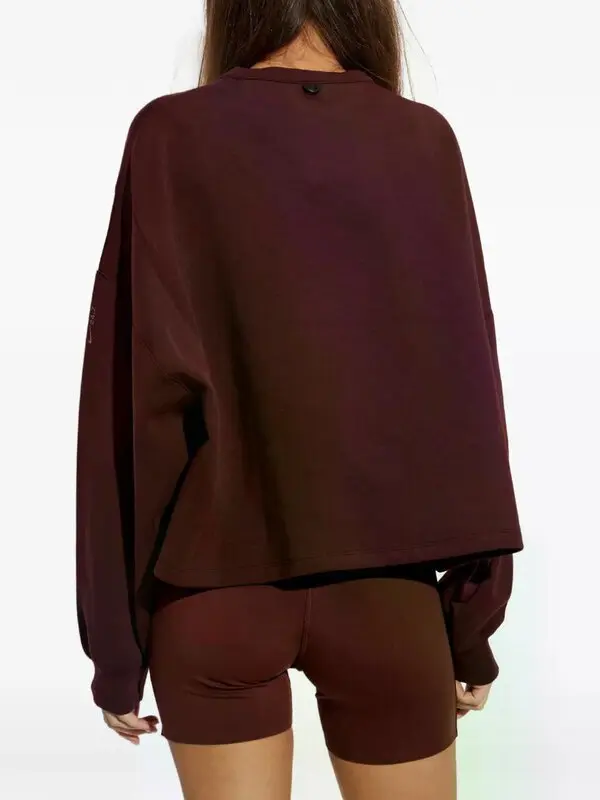 Nike 24.7 Impossiblysoft Dri-fit Oversized Crew-neck Top