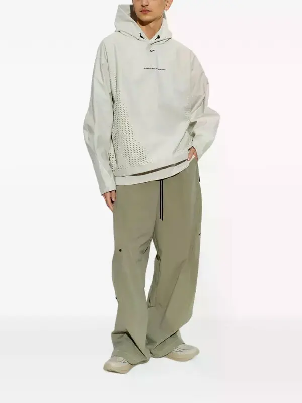 Nike Tech Dri-fit Shori-knit Pullover Hoodie - Neutrals