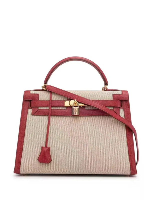 Hermès 1997 Pre-owned Kelly 32 Bag - Red
