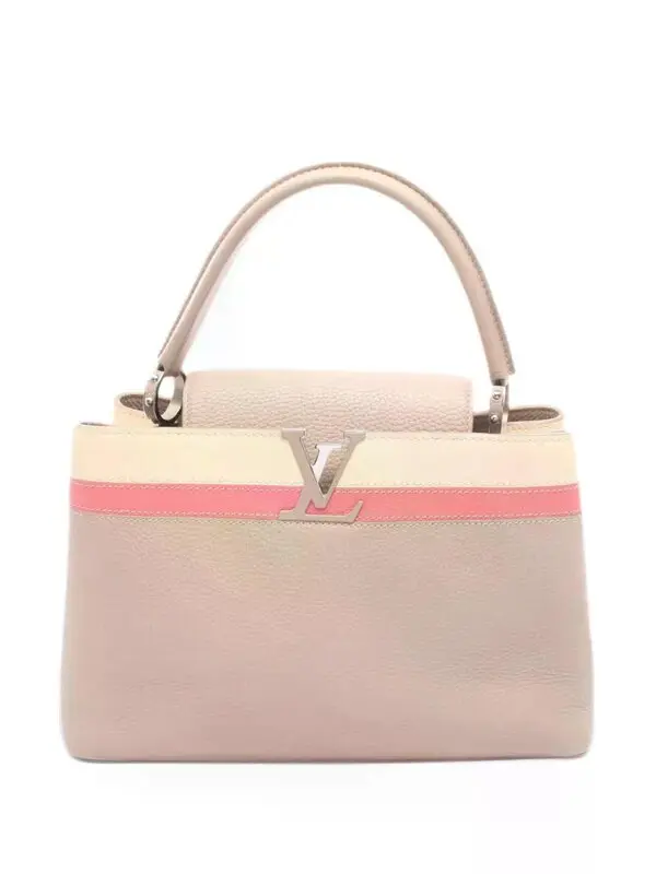 LOUIS VUITTON 2016 Mm Capucines Handbag - Neutrals