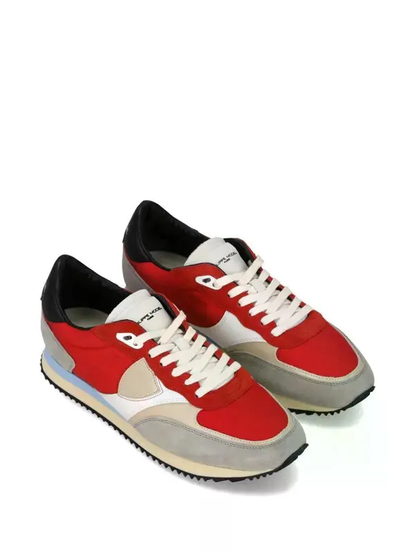 Philippe Model Blville Panelled Low-top Sneakers