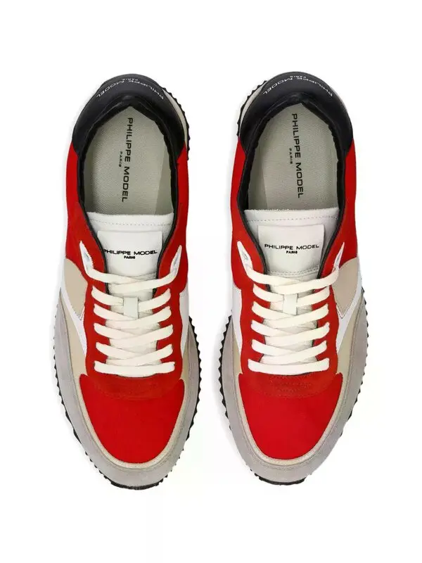 Philippe Model Blville Panelled Low-top Sneakers