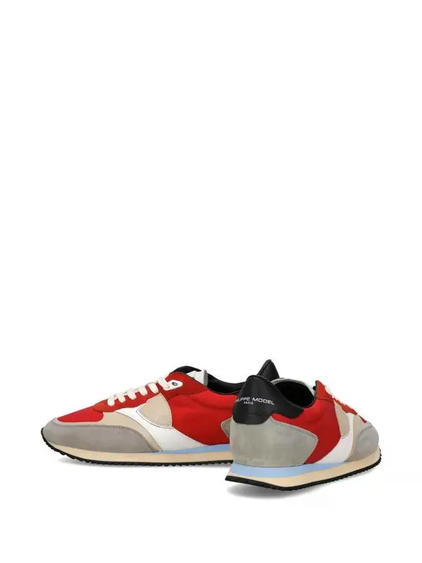 Philippe Model Blville Panelled Low-top Sneakers