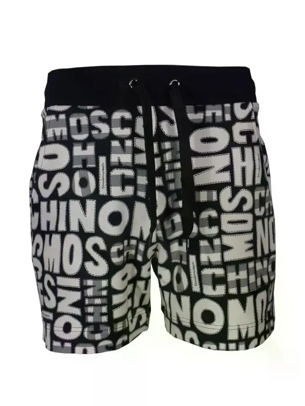 Moschino Logo-print Cotton Shorts