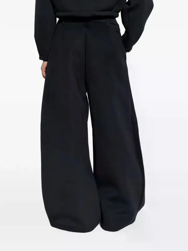 Nike Article Fleece Oversized Mid-rise Wide-leg Pants