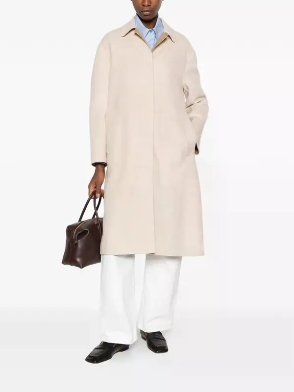 LARDINI Pierre Concealed-front Coat