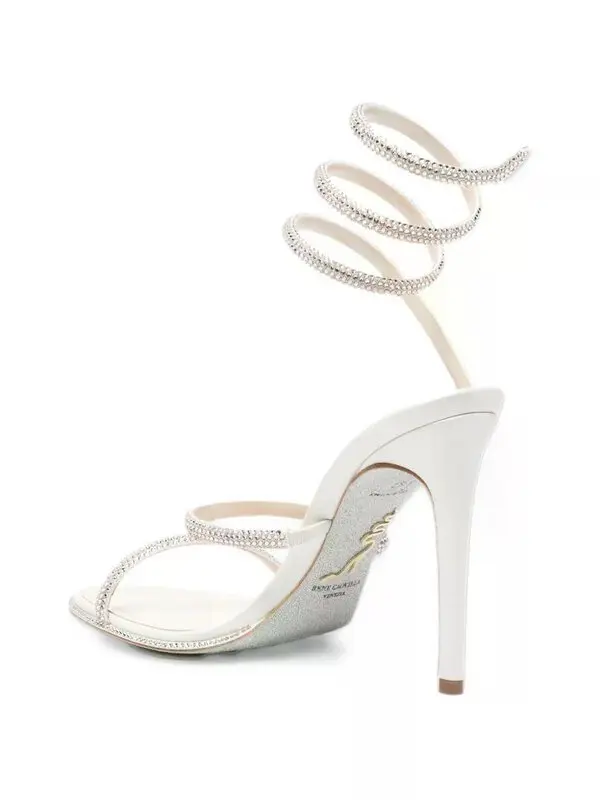 Rene Caovilla Cleo Crystal-embellished Sandals