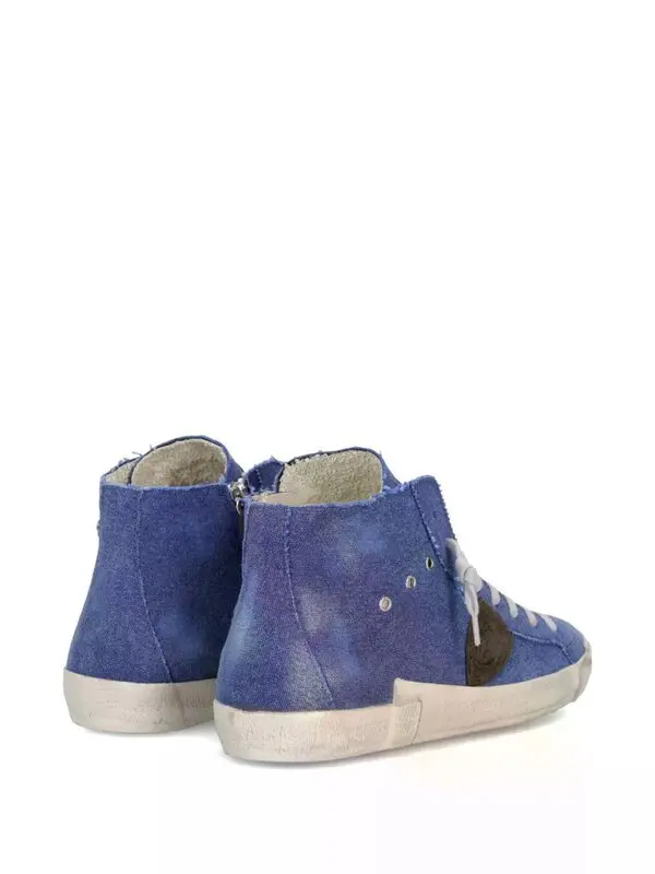 Philippe Model Prsx High-top Canvas Sneakers