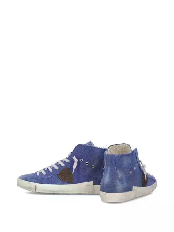Philippe Model Prsx High-top Canvas Sneakers
