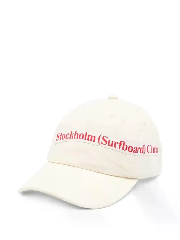 STOCKHOLM SURFBOARD CLUB Logo-patch Baseball Cap - Neutrals