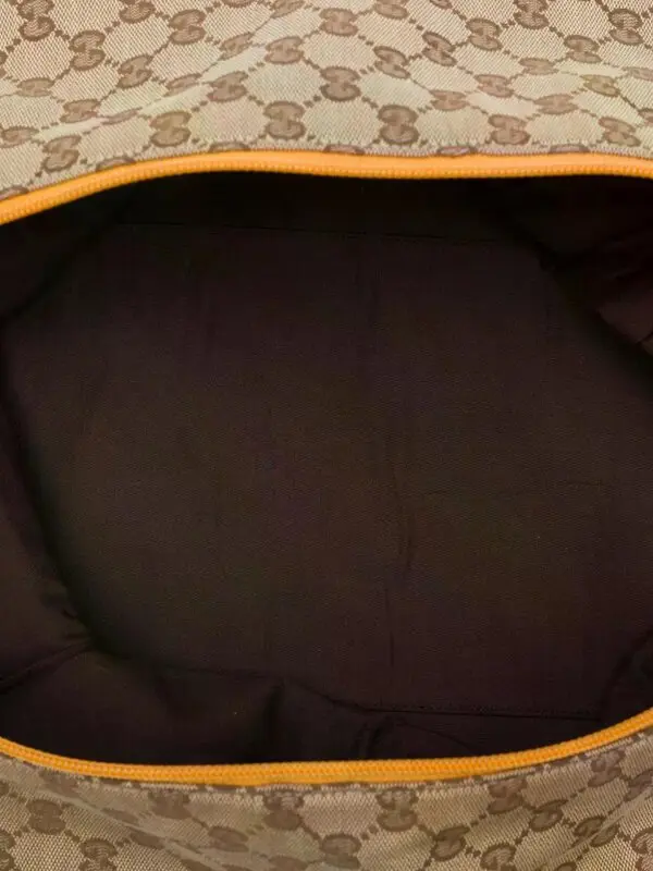 Gucci 2000-2015 Gg Canvas Web Travel Bag