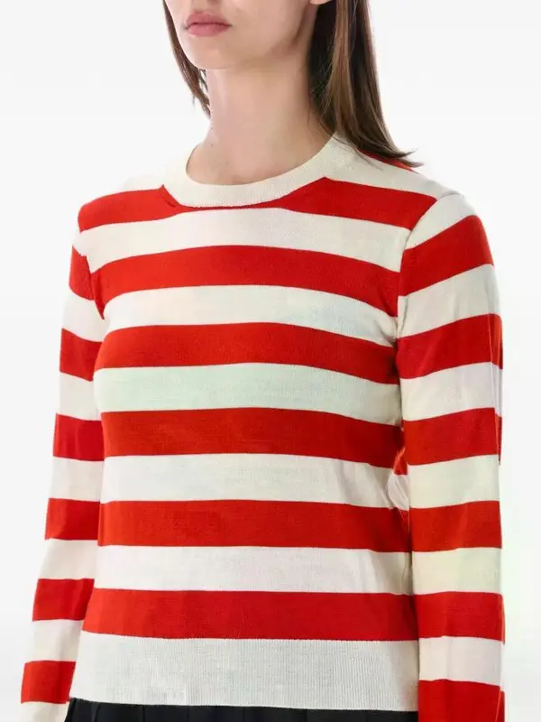 Comme Des Garçons Striped Sweater