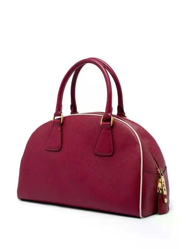 Prada 2010-2026 Saffiano Lux Bowling Handbag