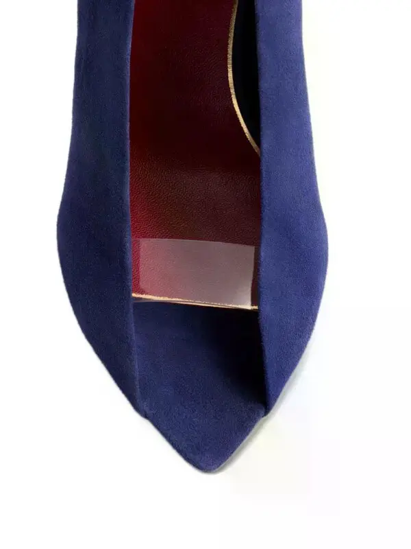Valentino Garavani Open-toe Révélé Suede Pumps 105mm