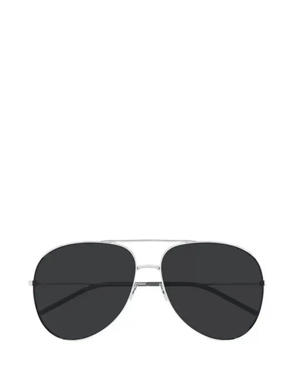 Saint Laurent Pilot-frame Sunglasses - Silver