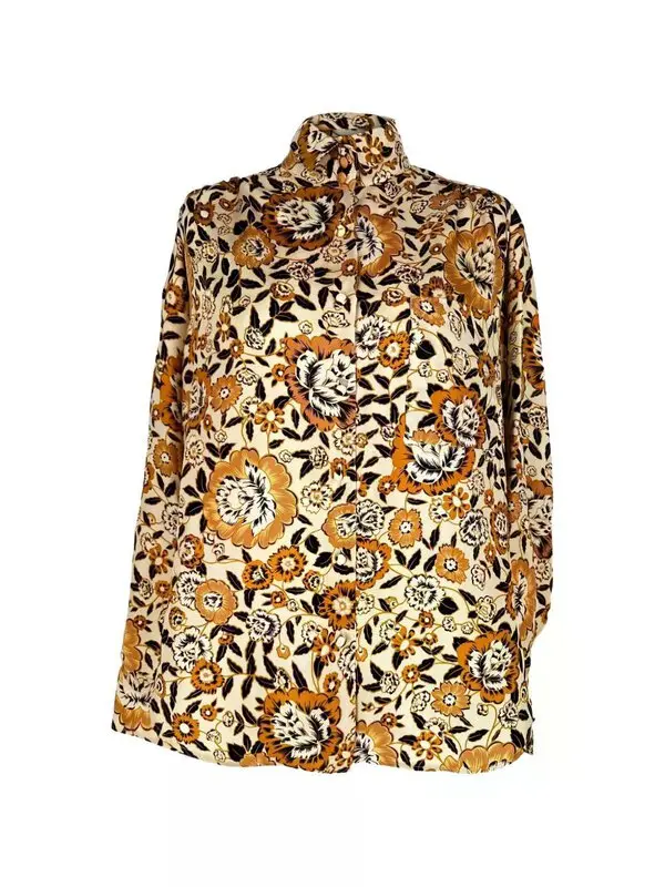 Etro Abstract-print Silk Blouse