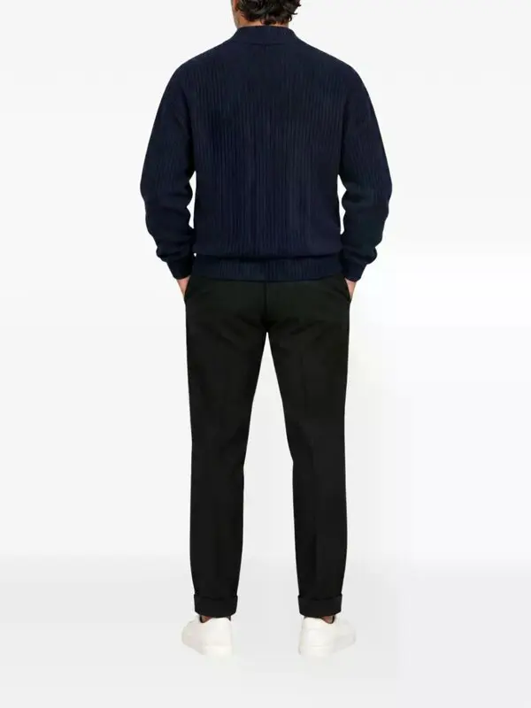FRANZESE COLLECTION David Beckham Ribbed-knit Cardigan