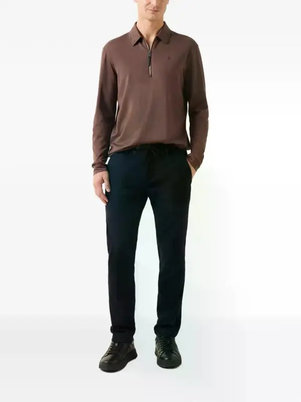 Bogner Bailey Zip-up Polo Shirt