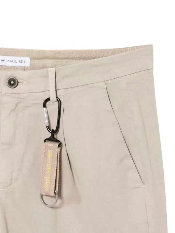 MANUEL RITZ Pleated Chinos