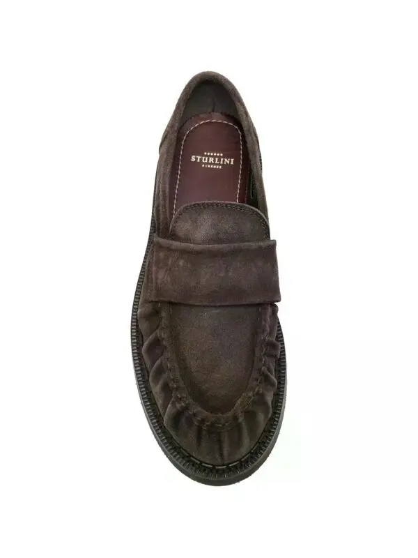 STURLINI FIRENZE Versilia Suede Slip-on Loafers