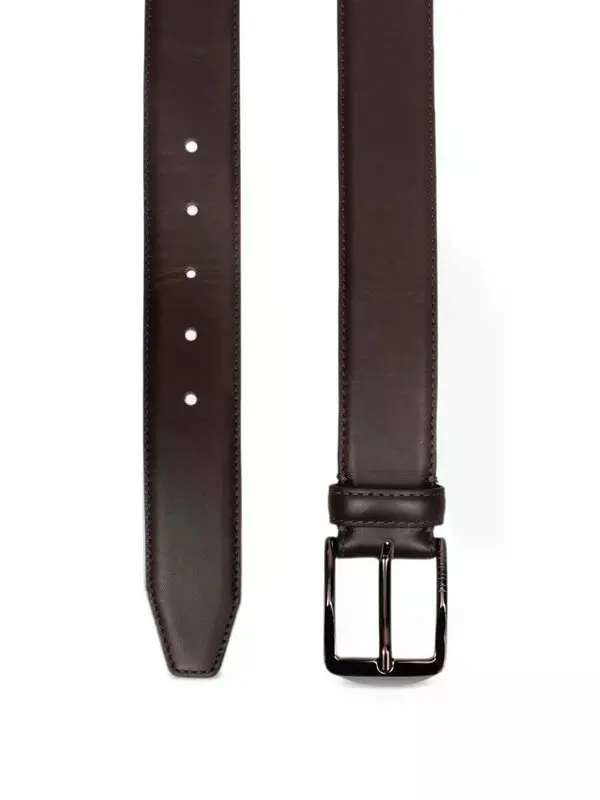 Peserico Leather Buckle Belt